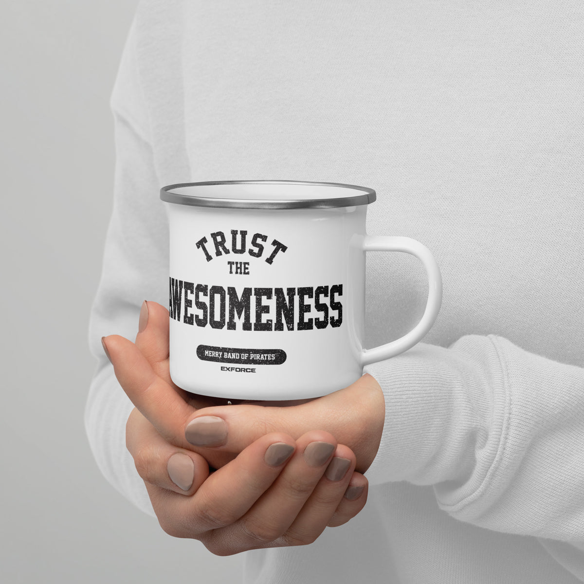 EXFORCE SKIPPY'S SUPPLY CO. ENAMEL MUG – Podium Audio